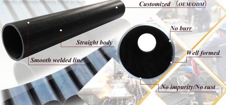 ASTM-A53-4inch-Black-Painted-ERW-Ms-Steel-Pipe - lined pipe, clad pipes ...