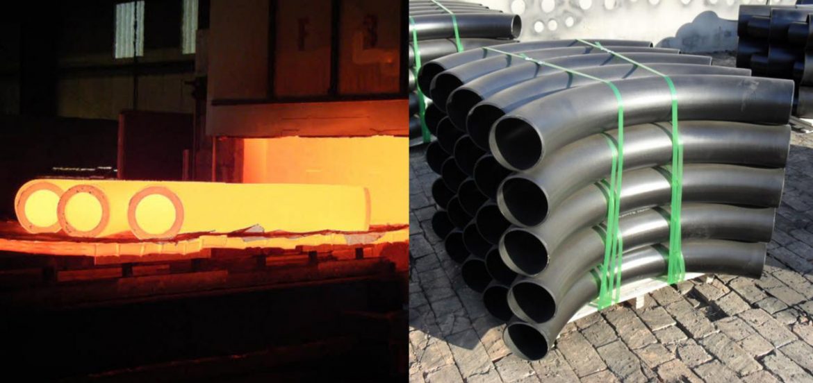Manufacturing process of INDUCTION PIPE BENDS - lined pipe, clad pipes ...