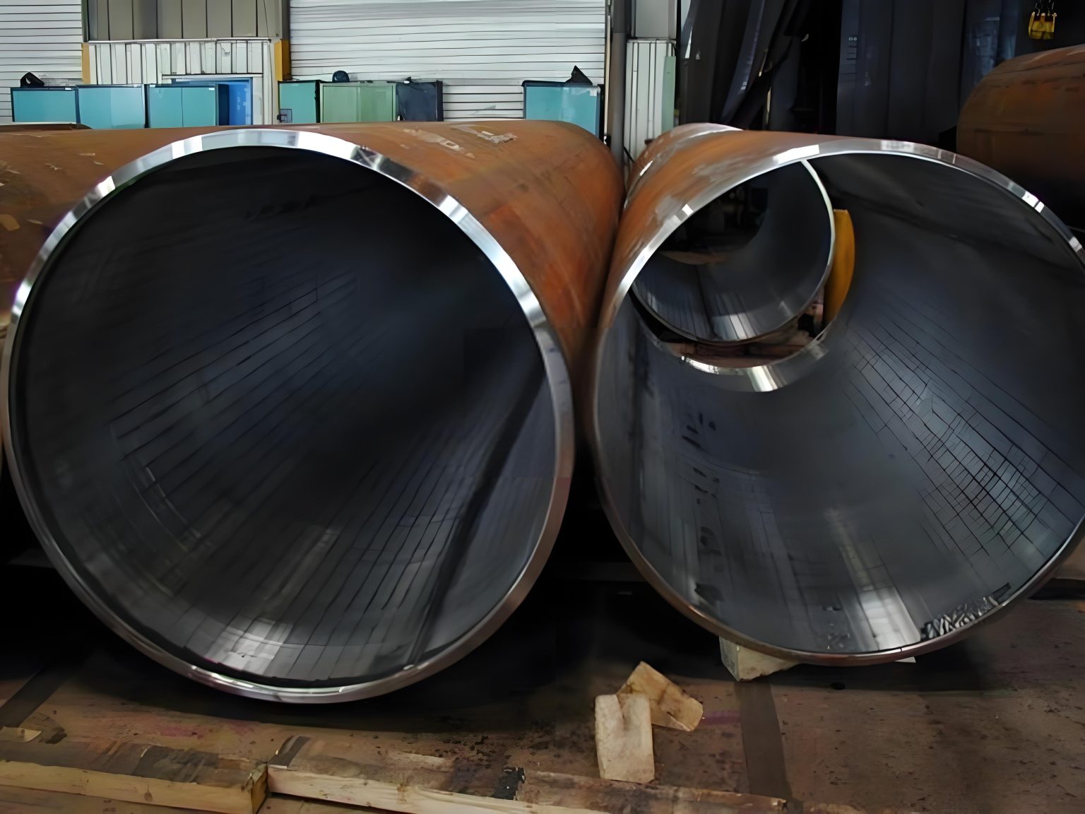 Mechanically Lined Steel Pipe - lined pipe, clad pipes, induction bends ...